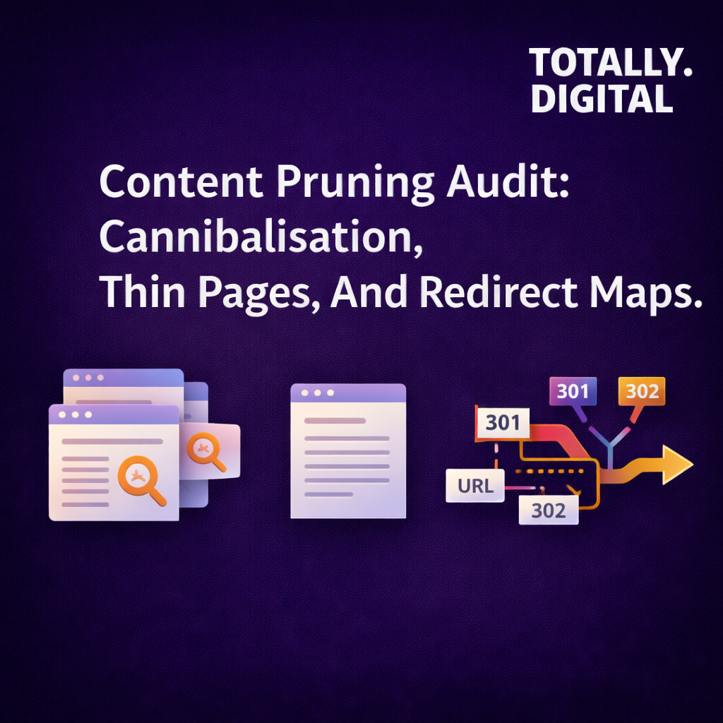 Content Pruning Audit: Cannibalisation, Thin Pages, And Redirect Maps ...